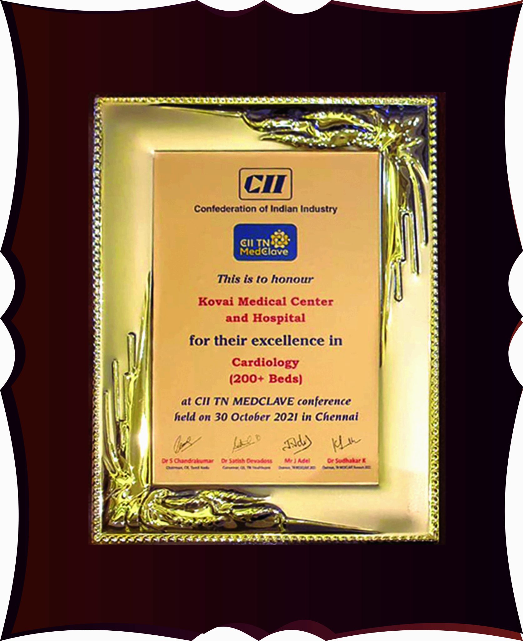 CII Award – 2021 – KMCH